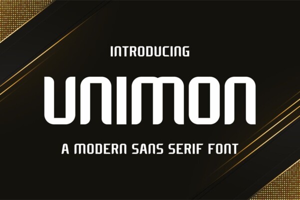 Unimon Font - Free Font