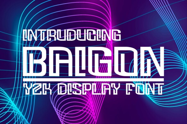 Baigon Display Font - Free Font