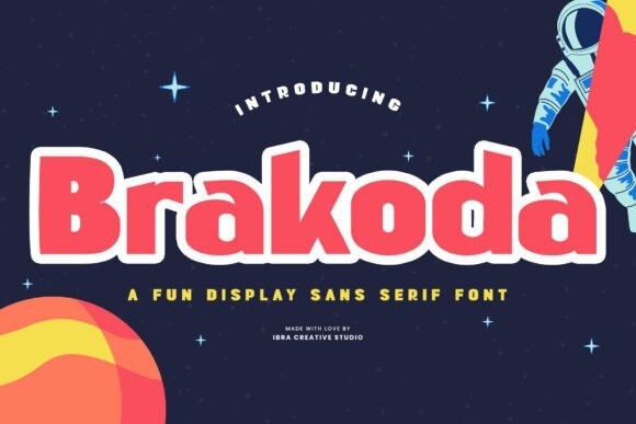 Brakoda Font - Free Font
