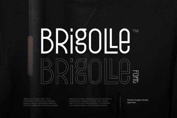 Brigolle Font - Free Font