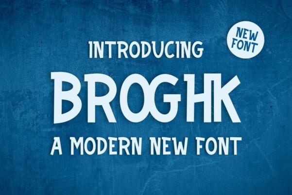 Broghk Font - Free Font