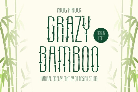Crazy Bamboo Font - Free Font