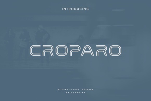 Croparo Font - Free Font