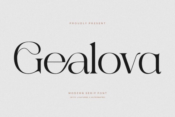 Gealova Serif Font - Free Font