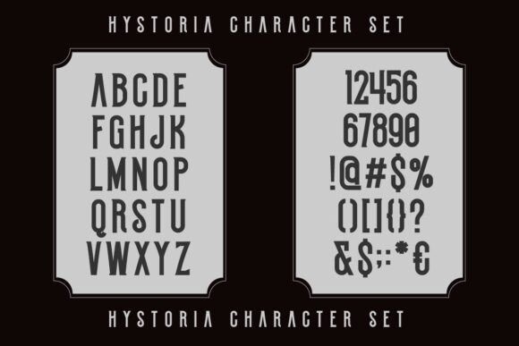 Hystoria Font - Free Font