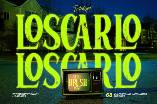 Loscarlo Font - Free Font