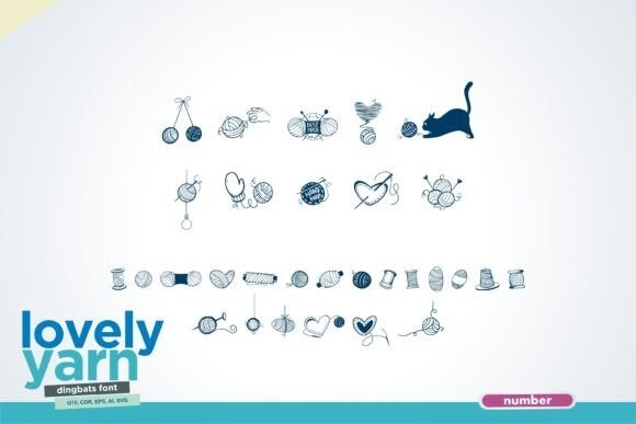 Lovely Yarn Font - Free Font