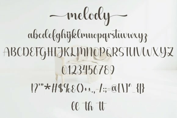 Melody Script Font - Free Font