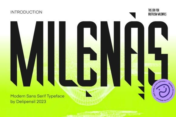 Milenas Font - Free Font