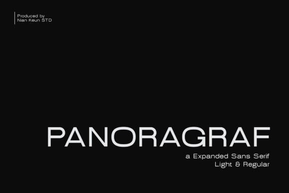 Panoragraf Font - Free Font