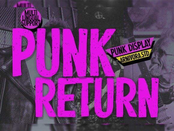 Punk Return Font - Free Font