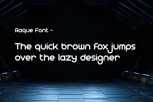 Rakque Font - Free Font