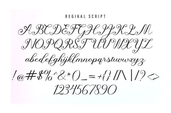Regikal Script Font - Free Font