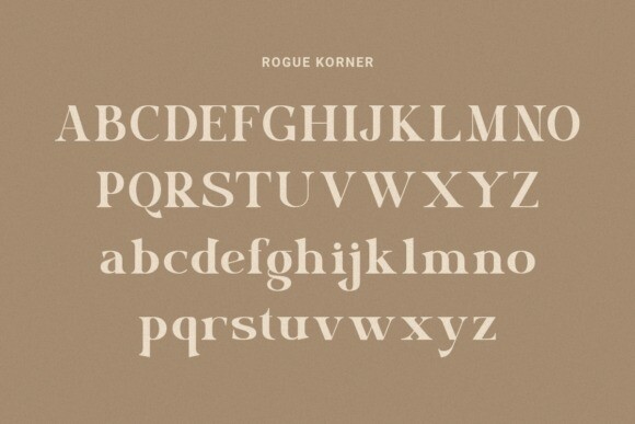 Rogue Korner Font - Free Font