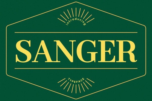 Sanger Font - Free Font