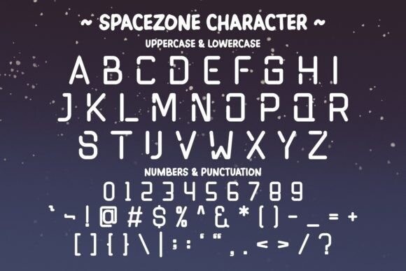 Space Zone Font - Free Font