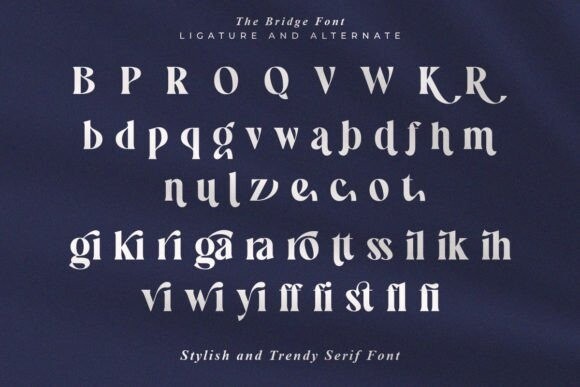 The Bridge Font - Free Font
