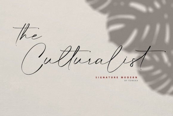 The Culturalist Font - Free Font