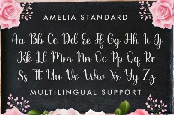 Amelia Script Font - Free Font