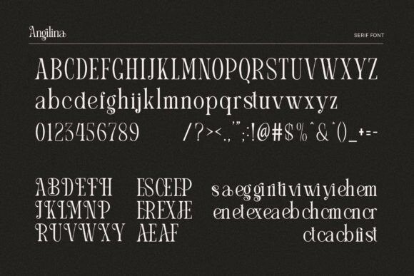 Angilina Font - Free Font