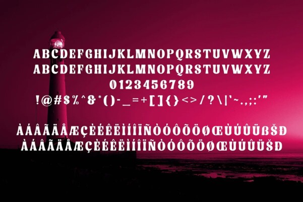 Beacon Bold Font - Free Font