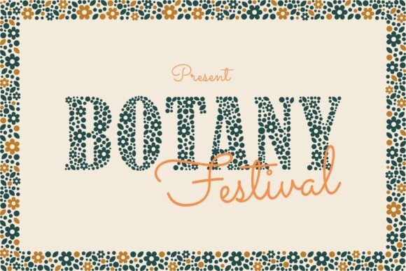 Botany Festival Font - Free Font