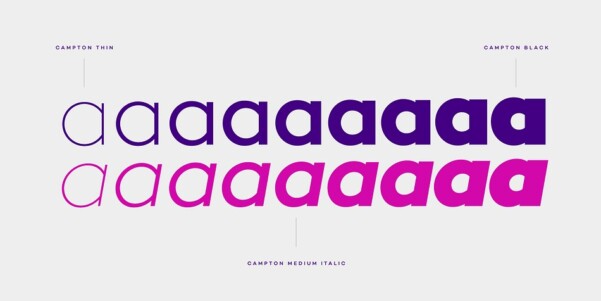Campton Font Family - Free Font
