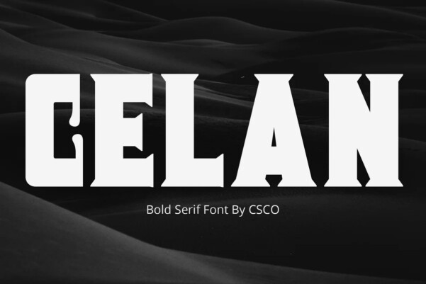 Celan Font - Free Font