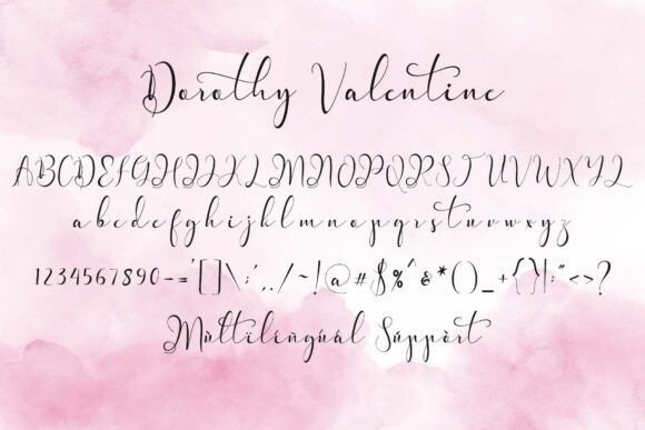 Dorothy Valentine Font - Free Font