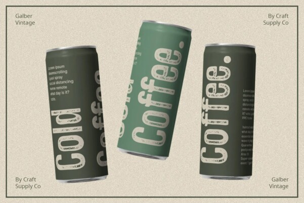 Galber Vintage Font - Free Font