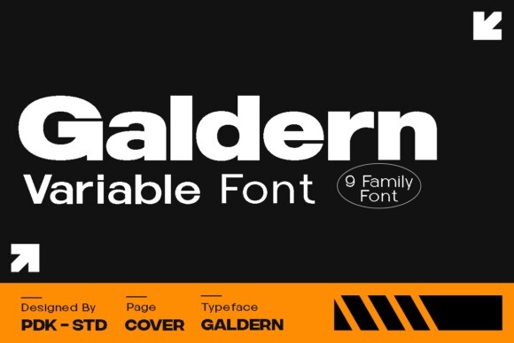 Galdern Font - Free Font