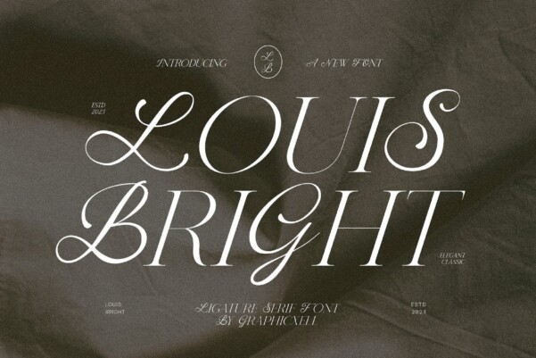 Louis Bright Font - Free Font