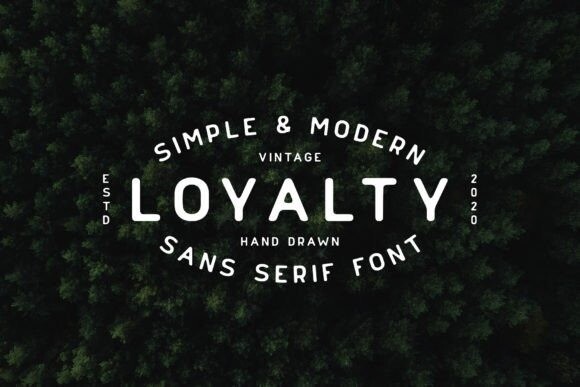 Loyalty Typeface - Free Font