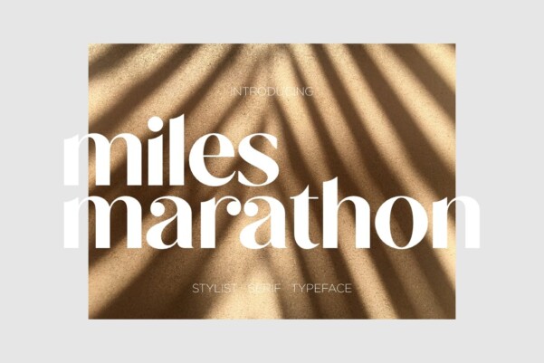 Miles Marathon Font - Free Font