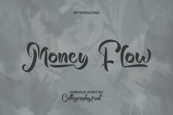 Money Flow Font - Free Font