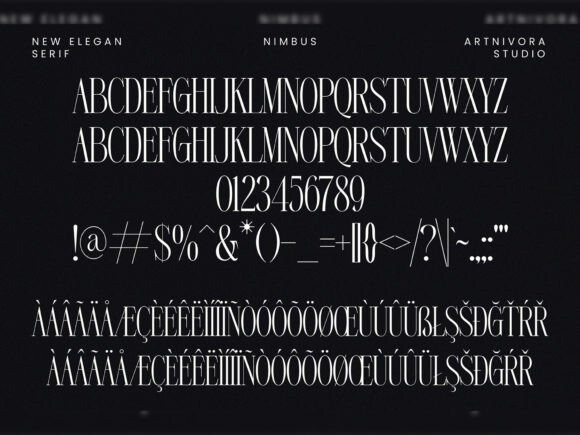 Nimbus Font - Free Font