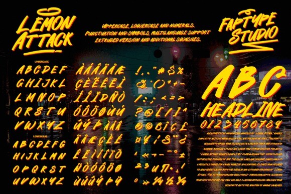 Panic Attack Font - Free Font