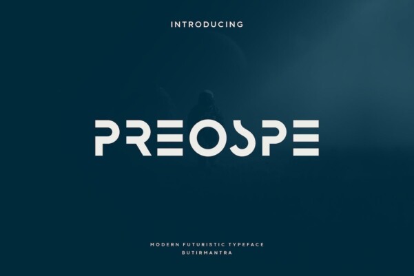 Preospe Font - Free Font