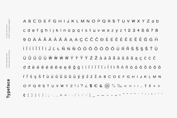 Pulse Rounded Font - Free Font