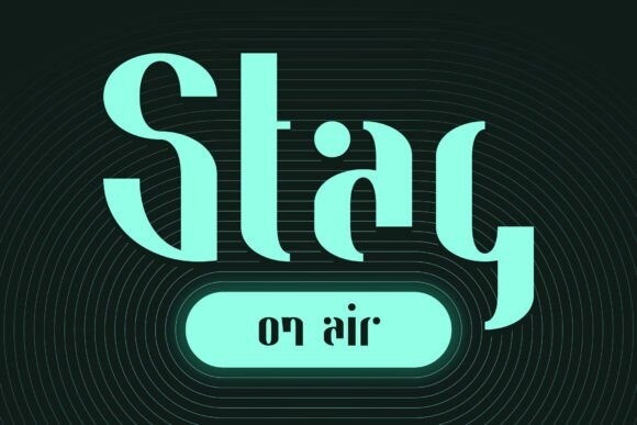 Ring Stag Font - Free Font