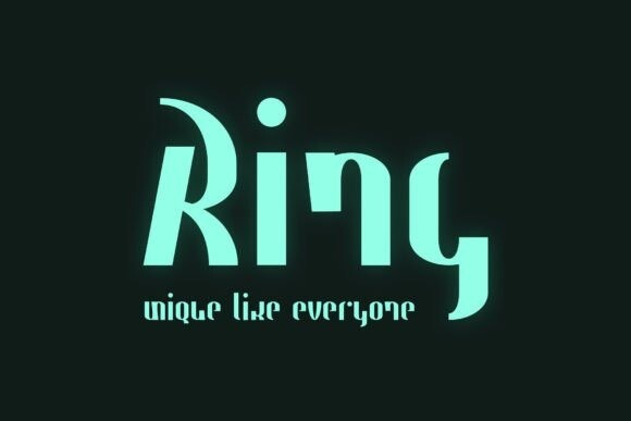 Ring Stag Font - Free Font