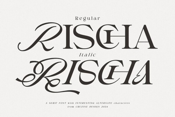 Rischa Font - Free Font
