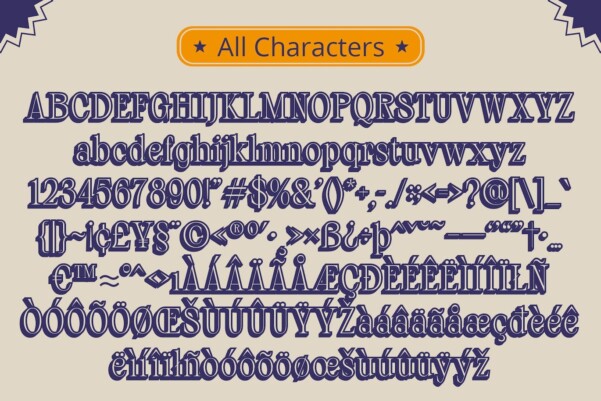 Risley 3D Font - Free Font