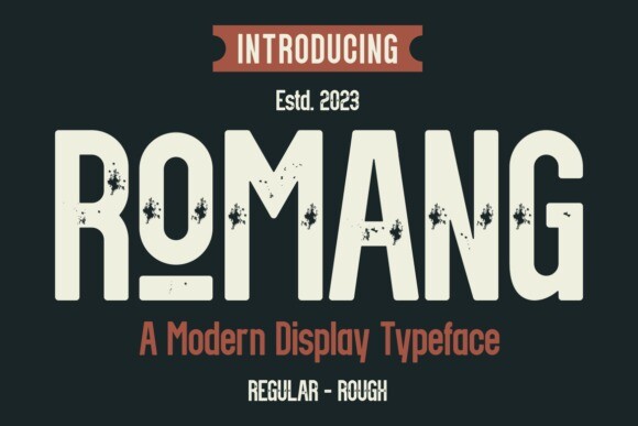 Romang Font - Free Font