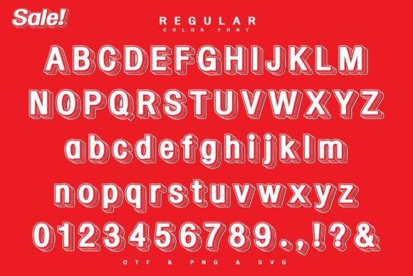 Sale Font - Free Font