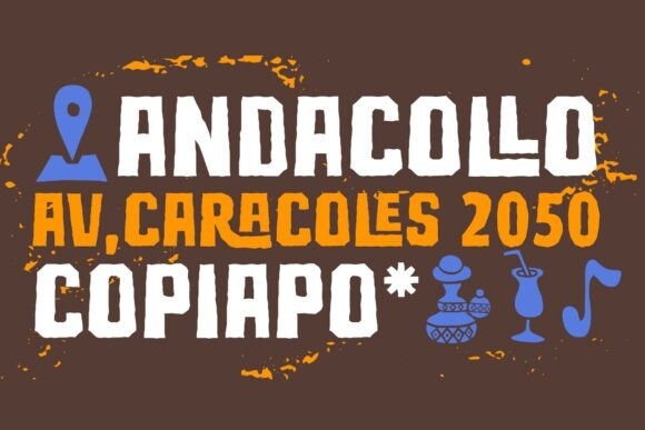 San Pedro De Atacama Font - Free Font