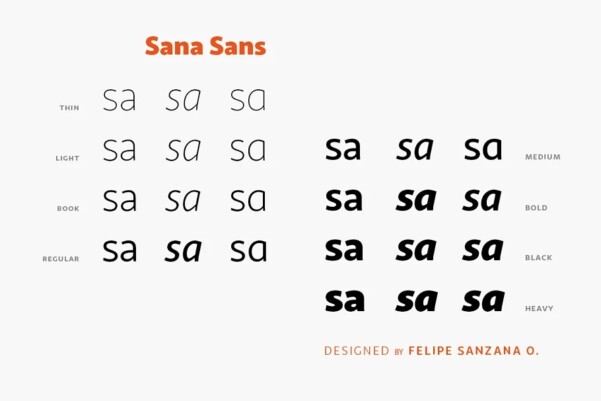 Sana Sans Font - Free Font