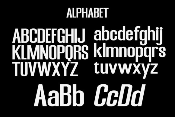 Sanguard Font - Free Font