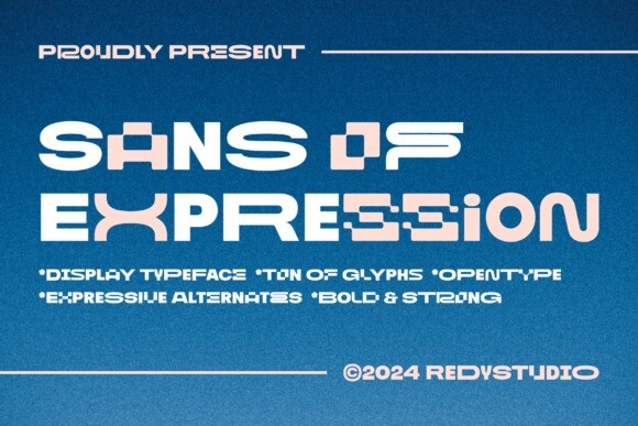 Sans Of Expression Font - Free Font