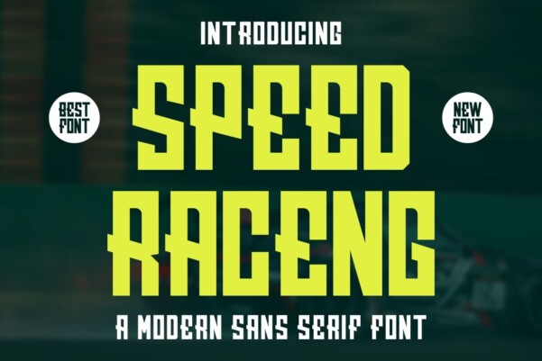 Speed Raceng Font - Free Font